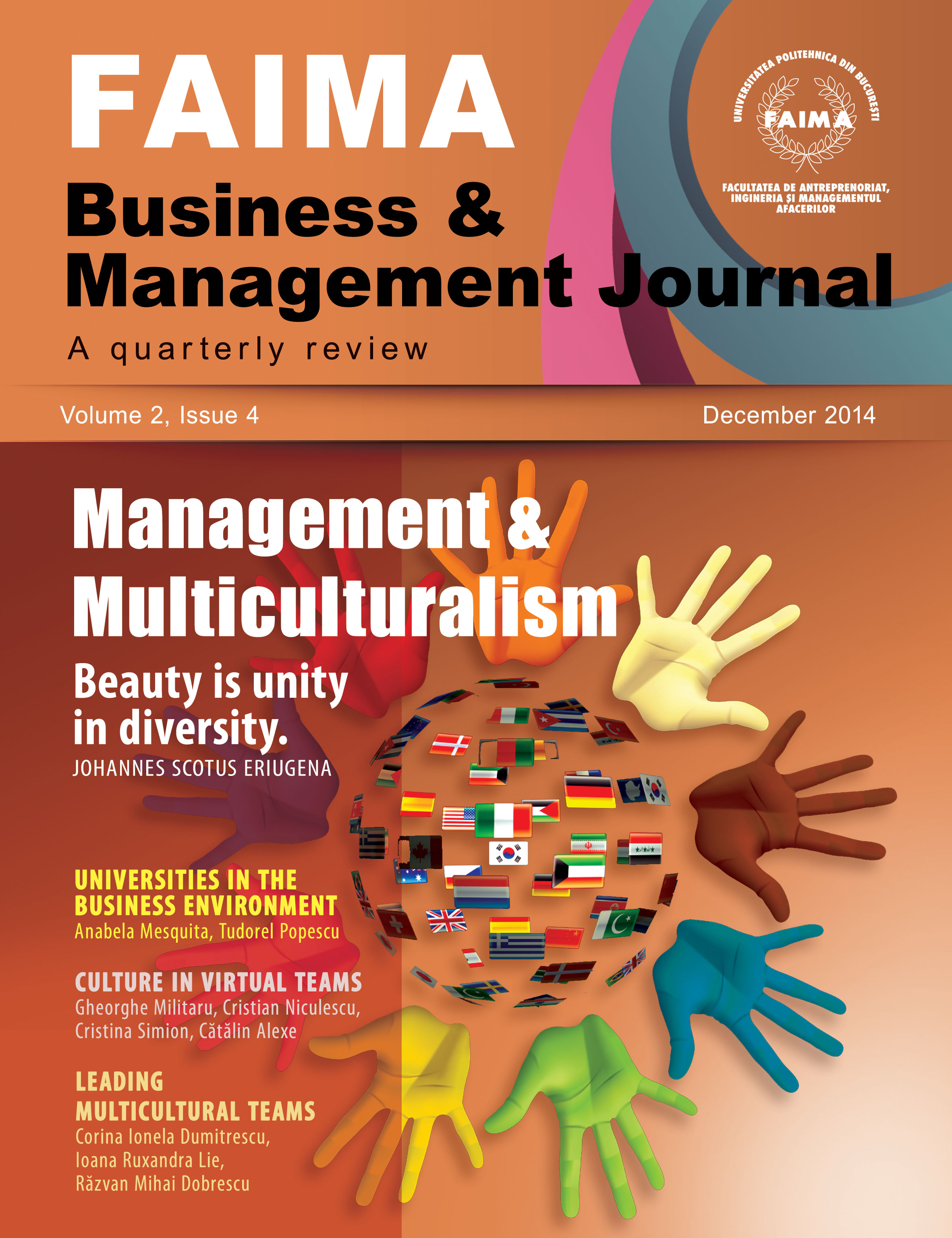 Archive | FAIMA BUSINESS & MANAGEMENT JOURNAL